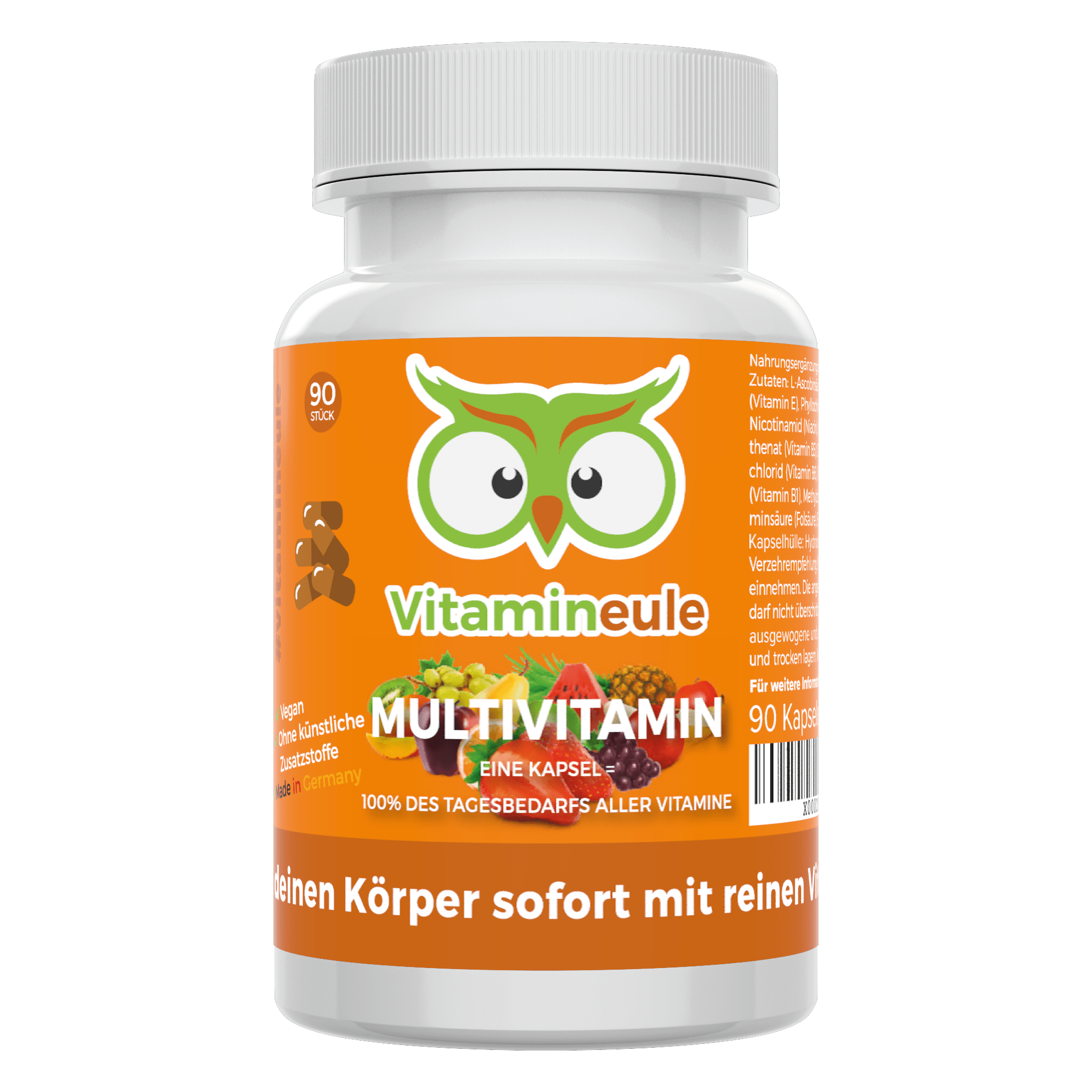 Buy Multivitamin Capsules | high dosage | Vitamin Owl® – Mach Dich Wach ...