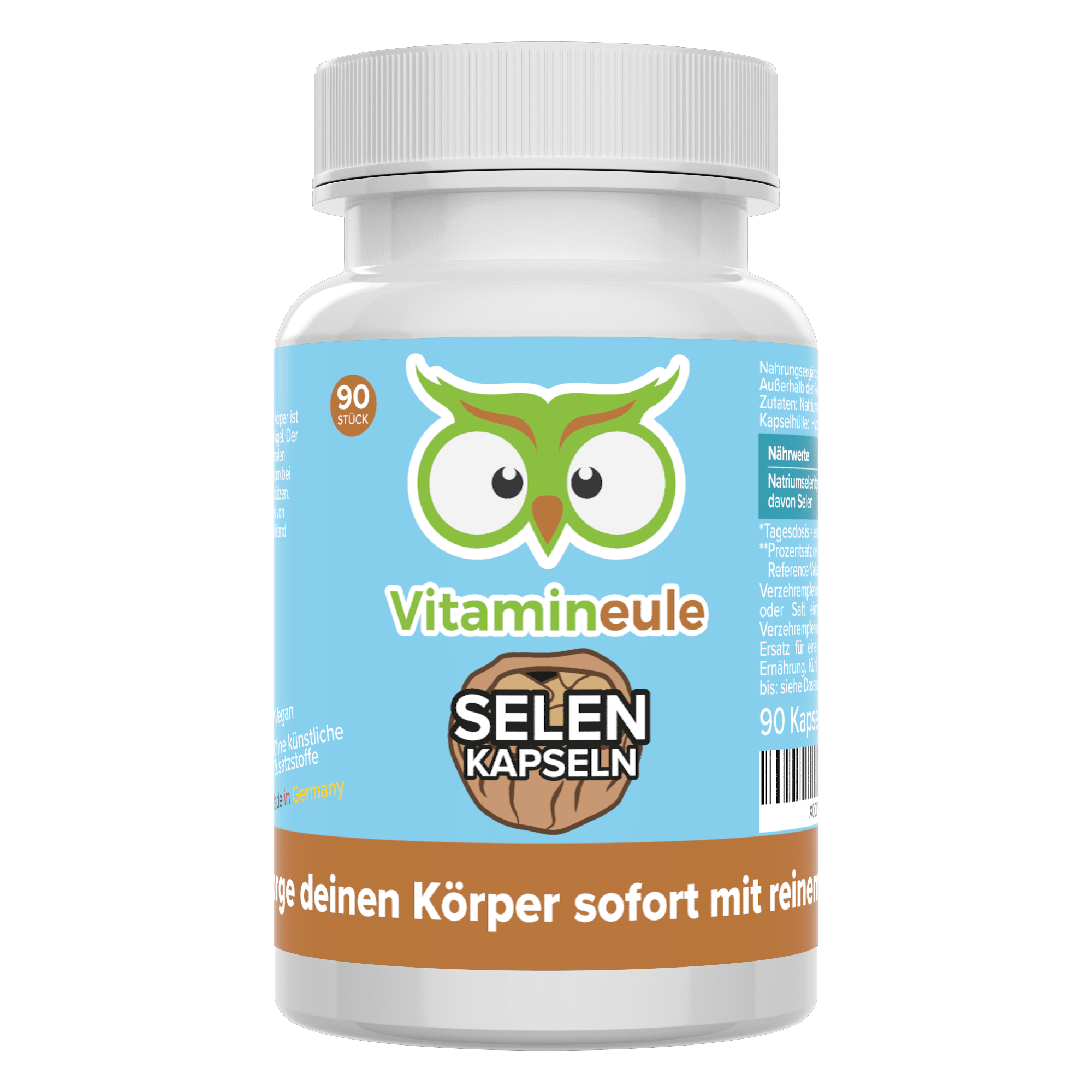 Buy Selenium capsules | high dosage | Vitamin Owl® – Mach Dich Wach! GmbH