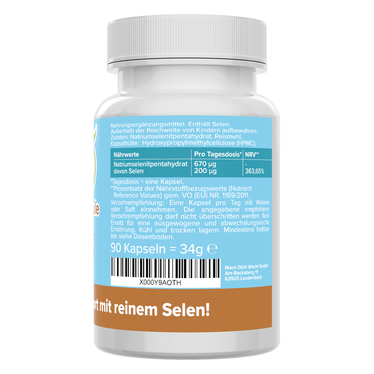 Buy Selenium capsules | high dosage | Vitamin Owl® – Mach Dich Wach! GmbH