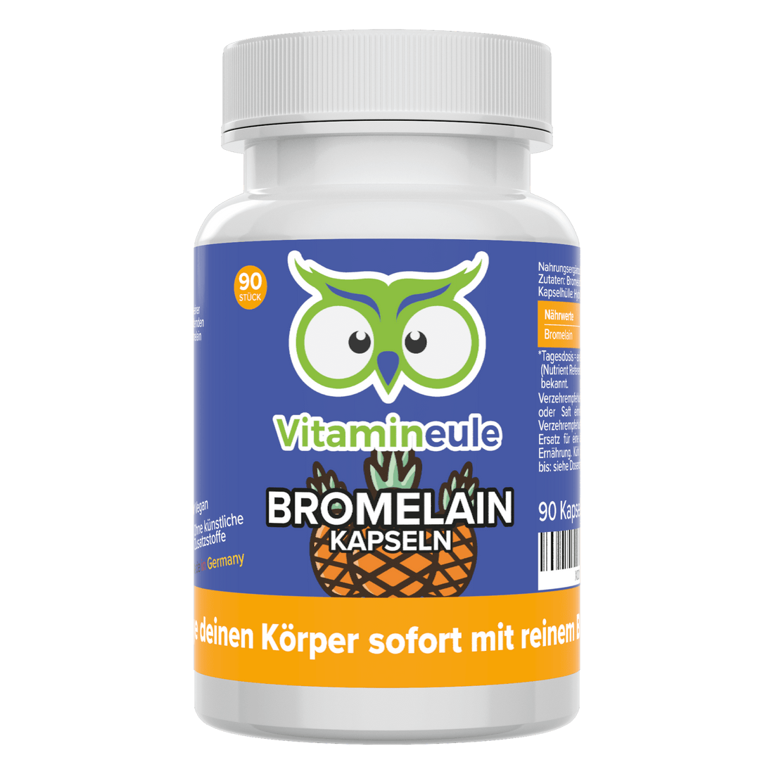 Buy Bromelain Capsules | High Dose | Vitamine® – Mach Dich Wach! GmbH